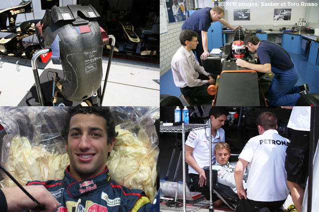 F1 seats: a tight fit! | F1i.com