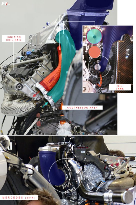 F1: Exclusive pictures of the Honda power unit - F1i.com