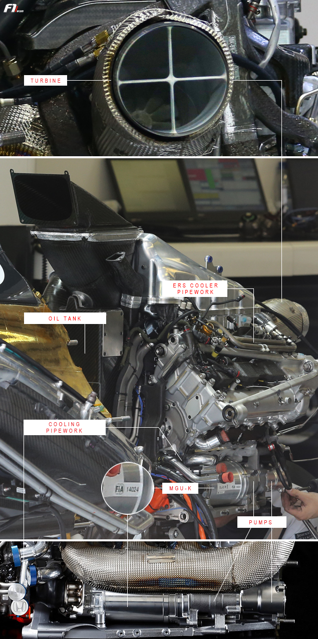 F1: Exclusive pictures of the Honda power unit - F1i.com