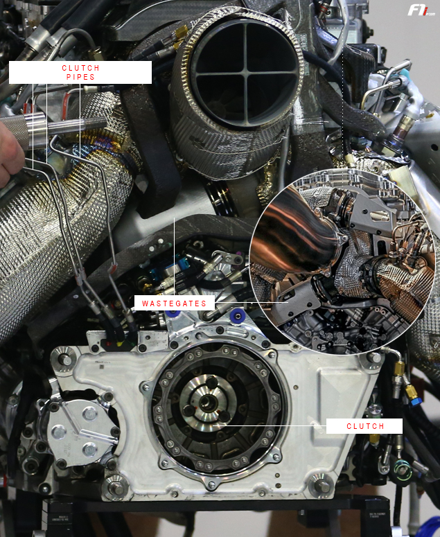 F1: Exclusive pictures of the Honda power unit - F1i.com