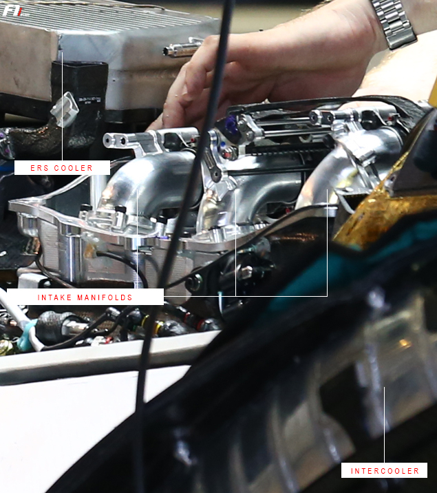 F1: Exclusive pictures of the Honda power unit - F1i.com