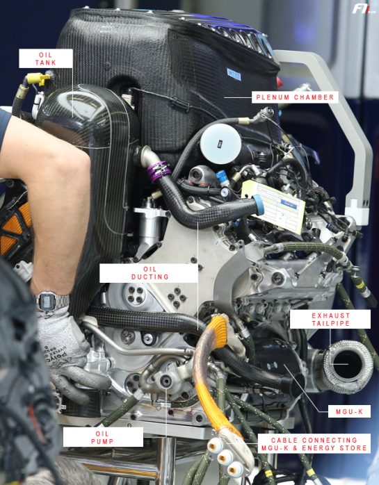 F1: Exclusive pictures of the Renault power unit - F1i.com