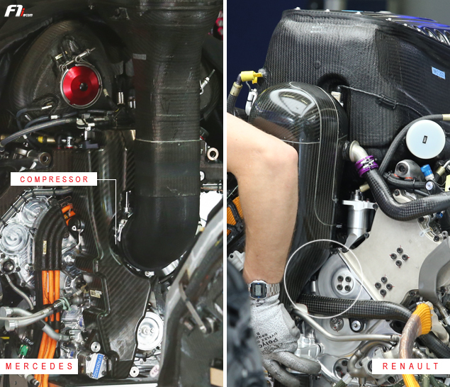 F1: Exclusive pictures of the Renault power unit - F1i.com