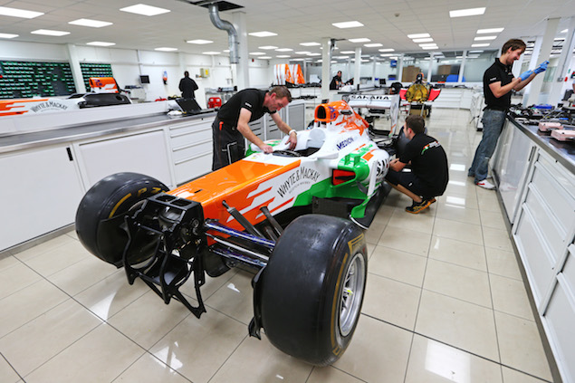 F1: Force India winter diary part five - Car Build - F1i.com