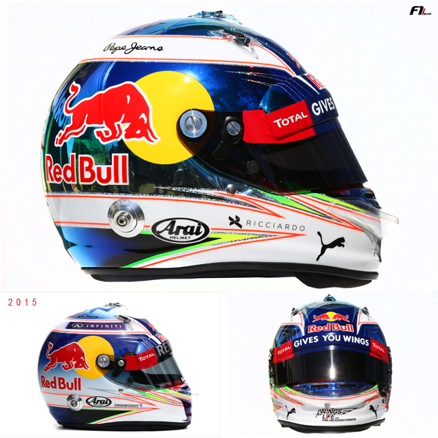 All of the 2016 F1 helmet designs - F1i.com
