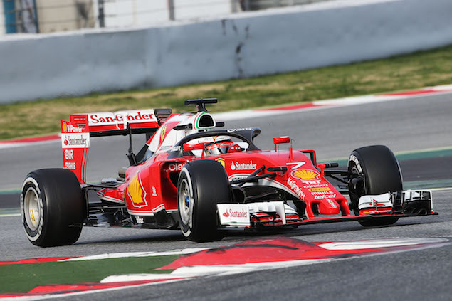 F1: Ferrari debuts Halo cockpit protection in testing - F1i.com