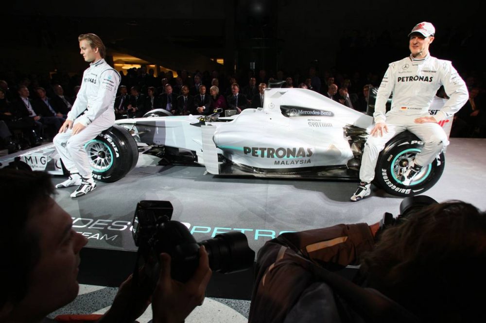 GALLERY: The Mercedes W01 was launched seven years ago today | F1i.com