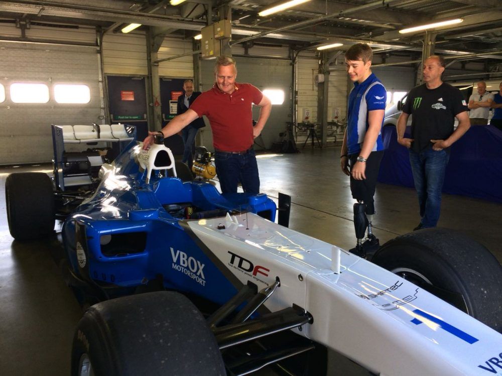 Billy Monger gets a surprise F1 test with a Sauber!