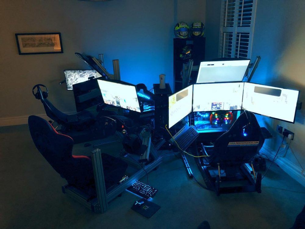 Just your typical young F1 driver's playroom