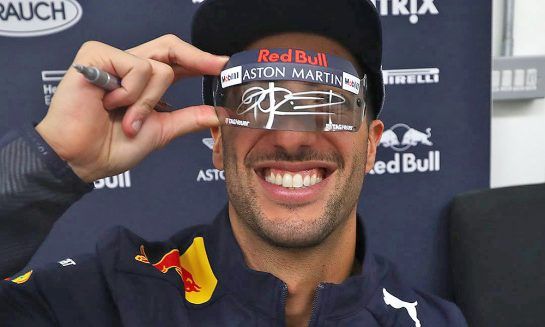 Picture of the Day: Red Bull bids farewell to Danny Ric!