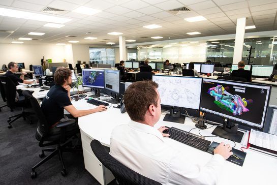Tech F1i: A visit to Renault at Enstone - The Design Office