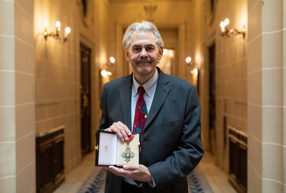 You may now call him 'Commander' Gordon Murray!