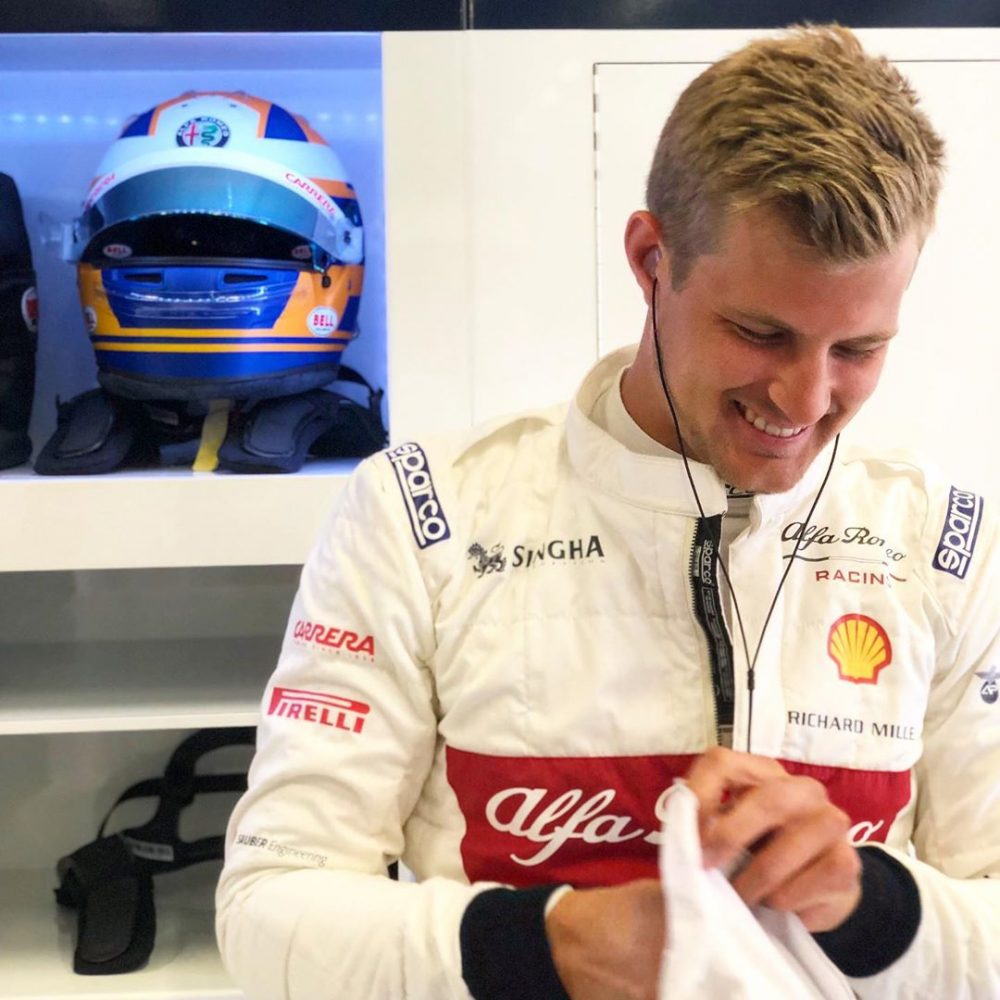 Marcus Ericsson back in the F1 saddle with Alfa Romeo