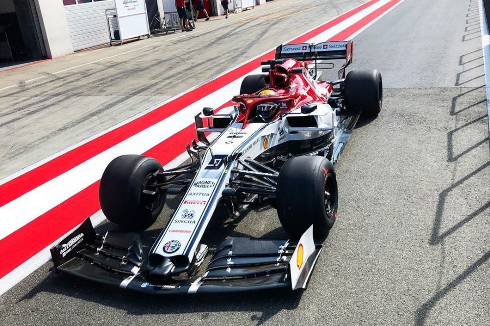 Marcus Ericsson back in the F1 saddle with Alfa Romeo