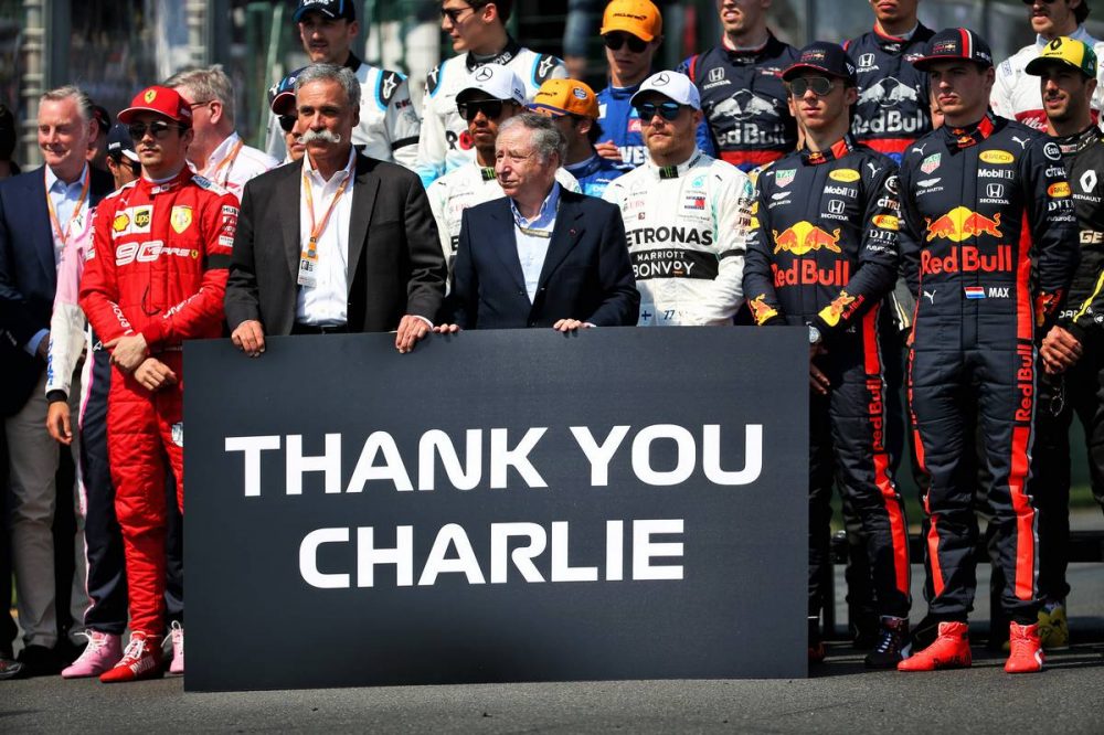 Charlie Whiting's son will start Sunday's British GP!