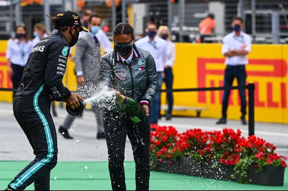 Hamilton celebrates podium first for Stephanie Travers