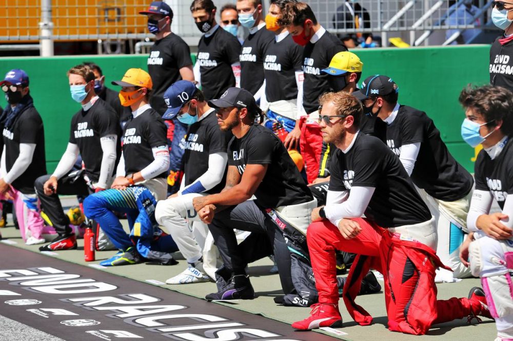 F1 drops #WeRaceAsOne rainbow logo - still plans pre-race moment