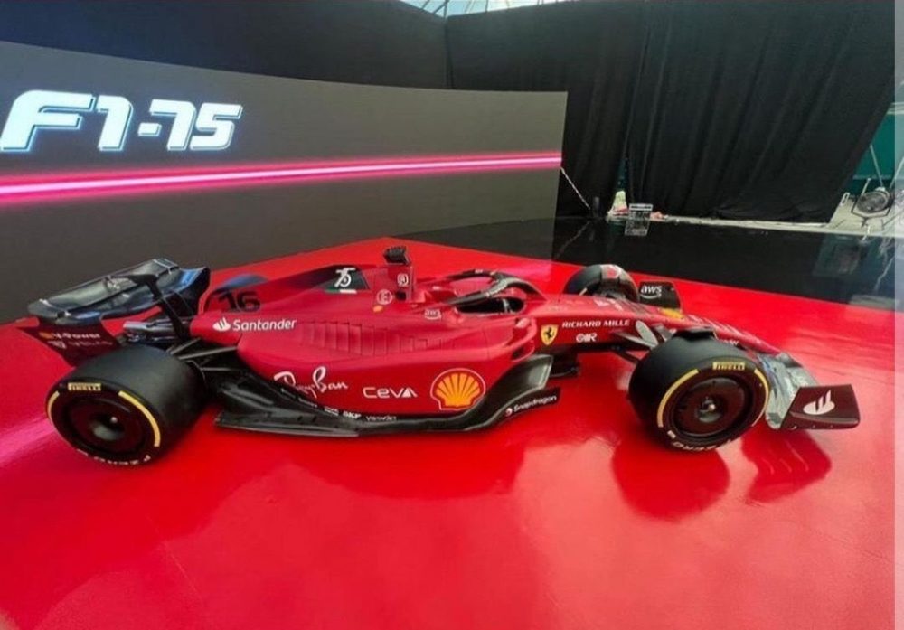 Alleged leaked picture of Ferrari F1-75 goes viral