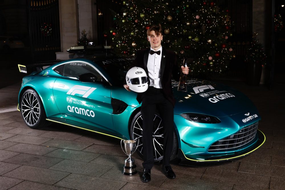 Rising star Luke Browning earns Aston Martin F1 test