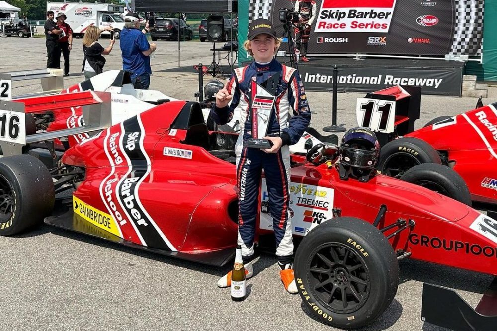 F1i Pic of the Day: Sebastian picks up the Wheldon family's legacy