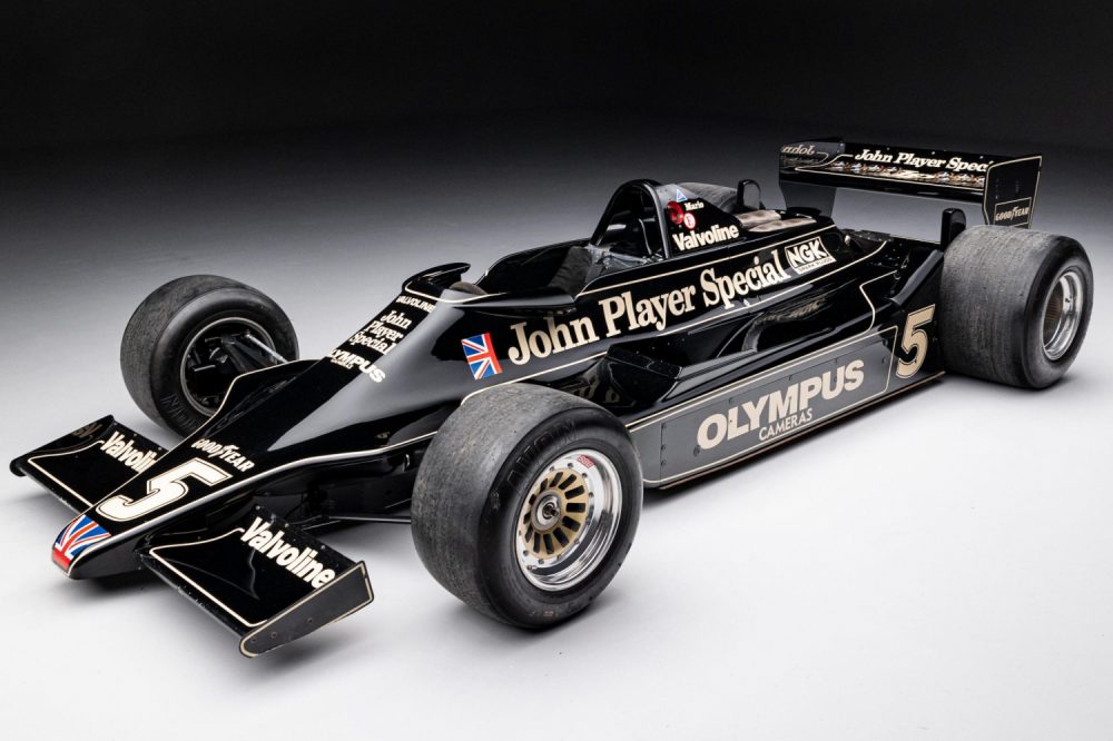 Andretti's iconic Lotus 79 set for Abu Dhabi auction