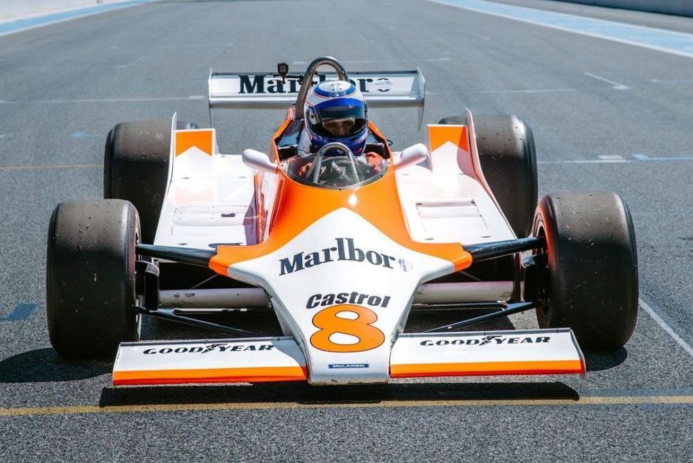 Prost reunited with first F1 car 44 years later