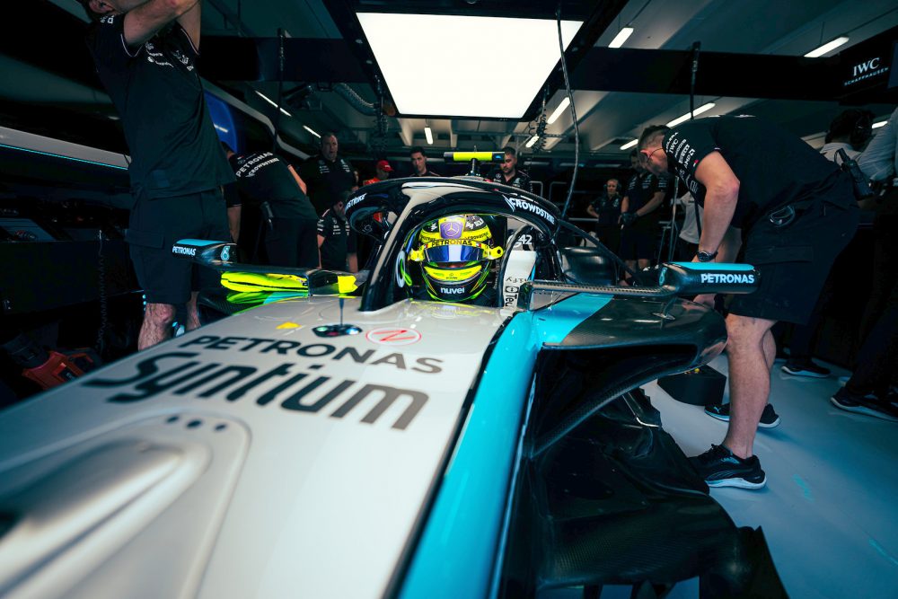 Mercedes to ‘drip-feed’ W15 developments in back half of 2024
