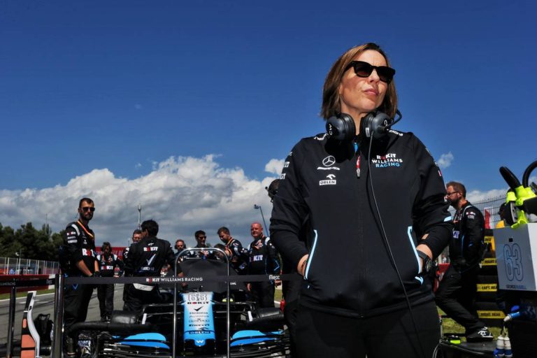 Claire Williams Steps Back into F1 with Santander