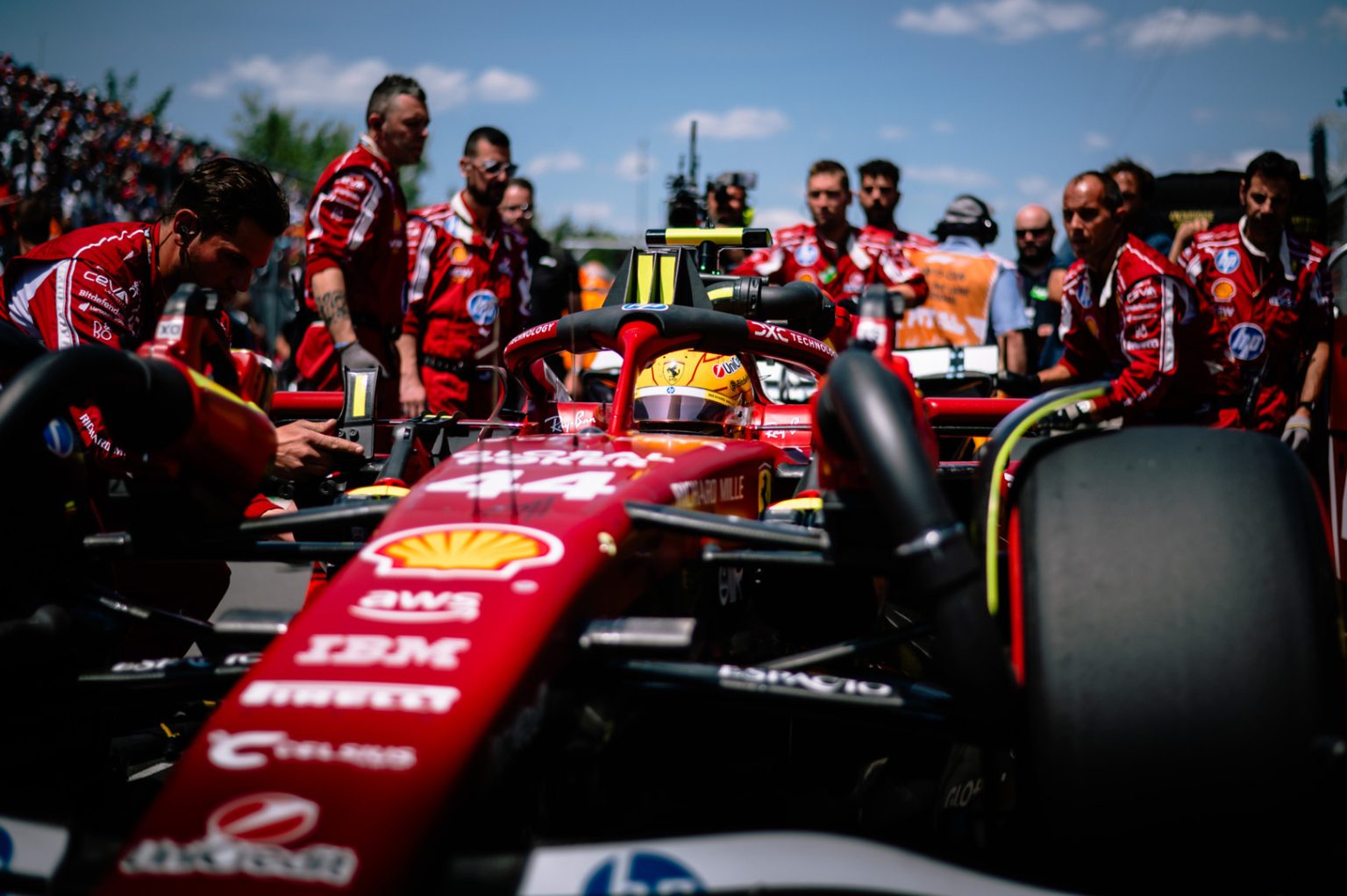 Hamilton welcomes Ferrari floor upgrade but focus is on 2026