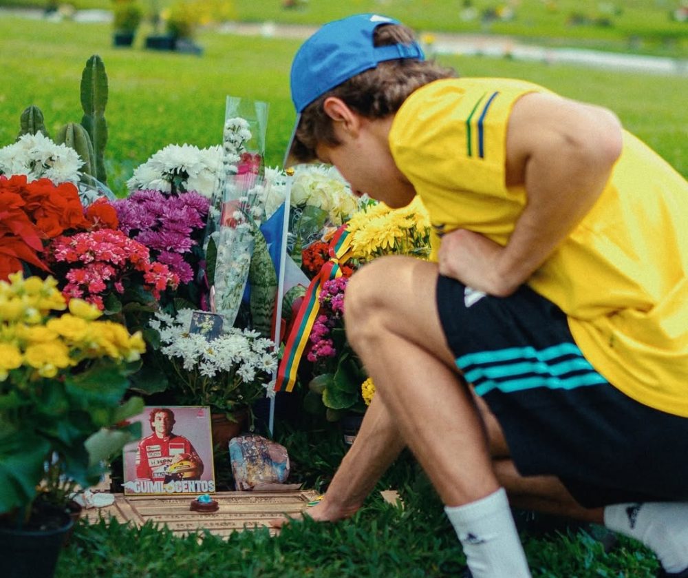 Antonelli pays tribute to the spirit of Senna