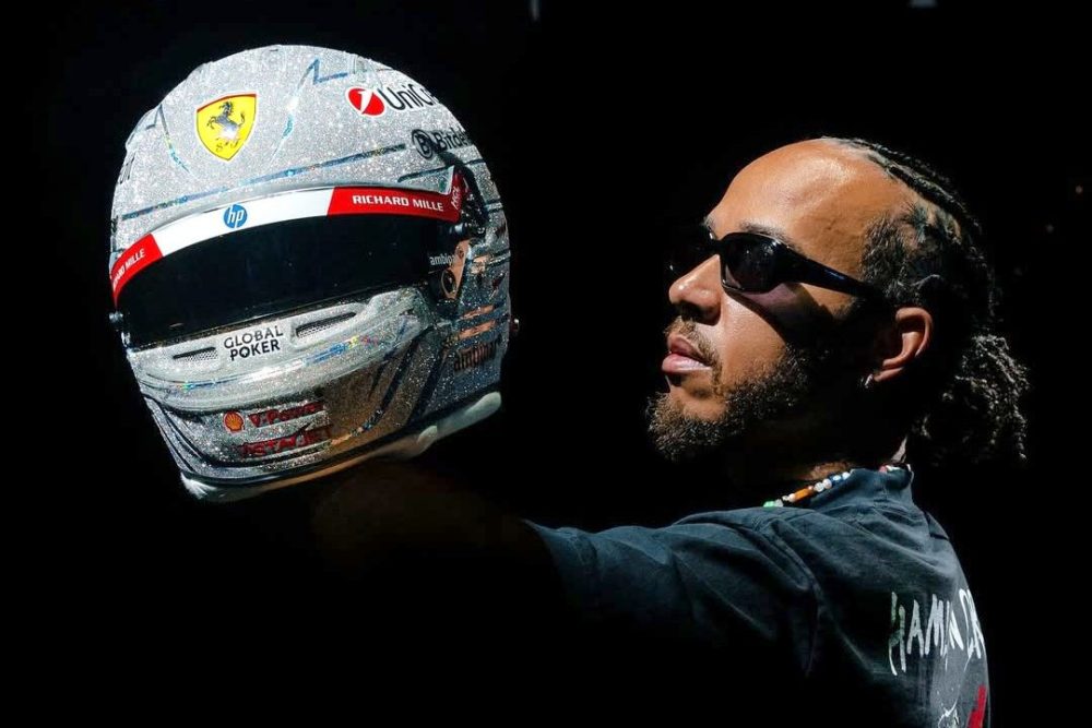 A helmet made for Vegas – but Hamilton needs more than bling