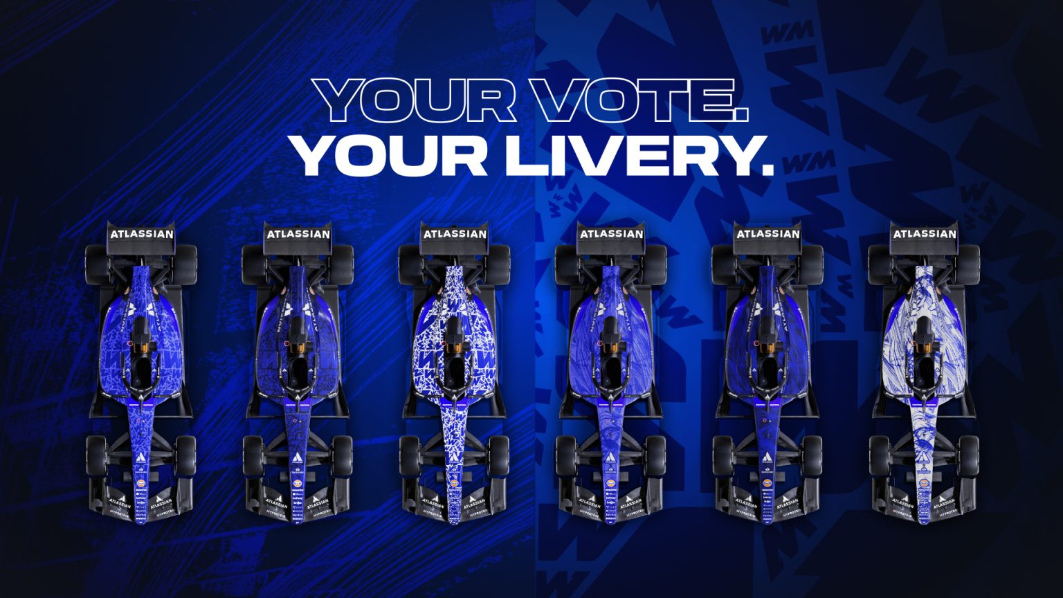 Vote now: Williams lets fans choose test livery for 2026 FW48