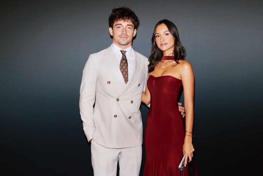 Paddock chic: Leclerc and Saint Mleux crowned fashion royalty