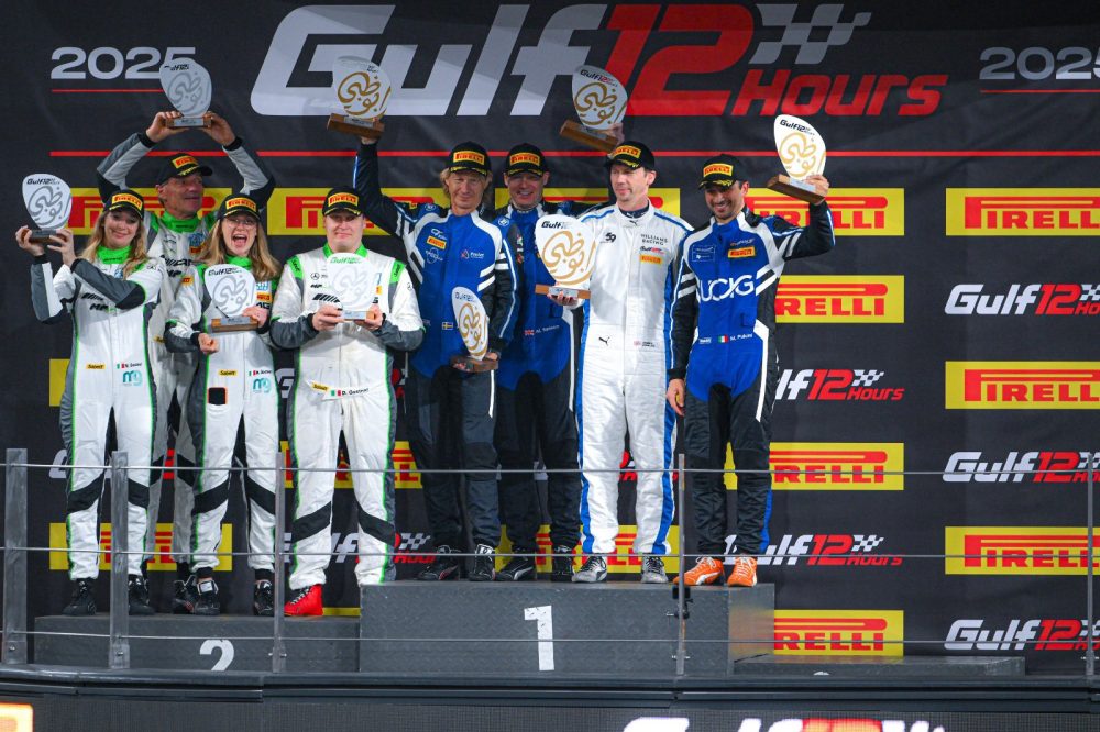 From pit wall to podium: James Vowles wins class at Gulf 12 Hours