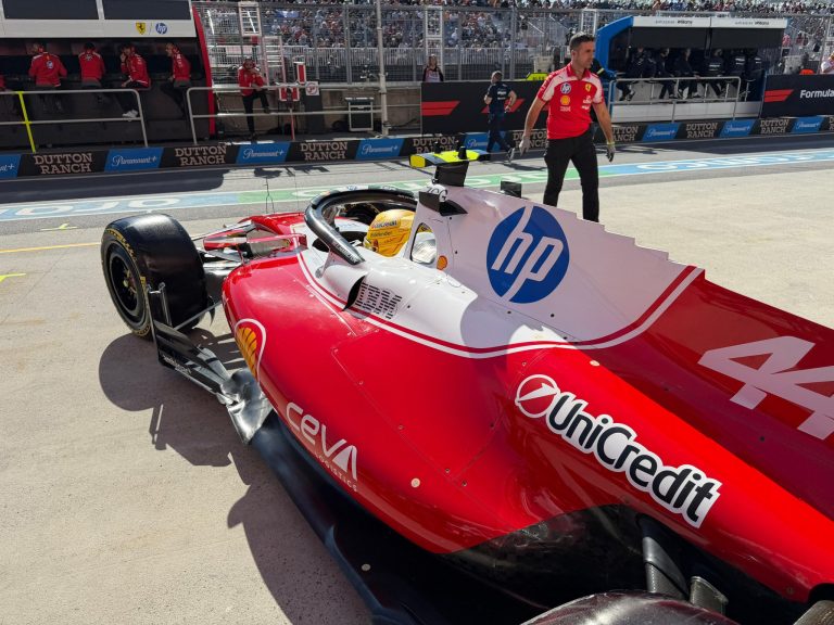 Hamilton fulfilled Ferrari childhood dream – with one complaint