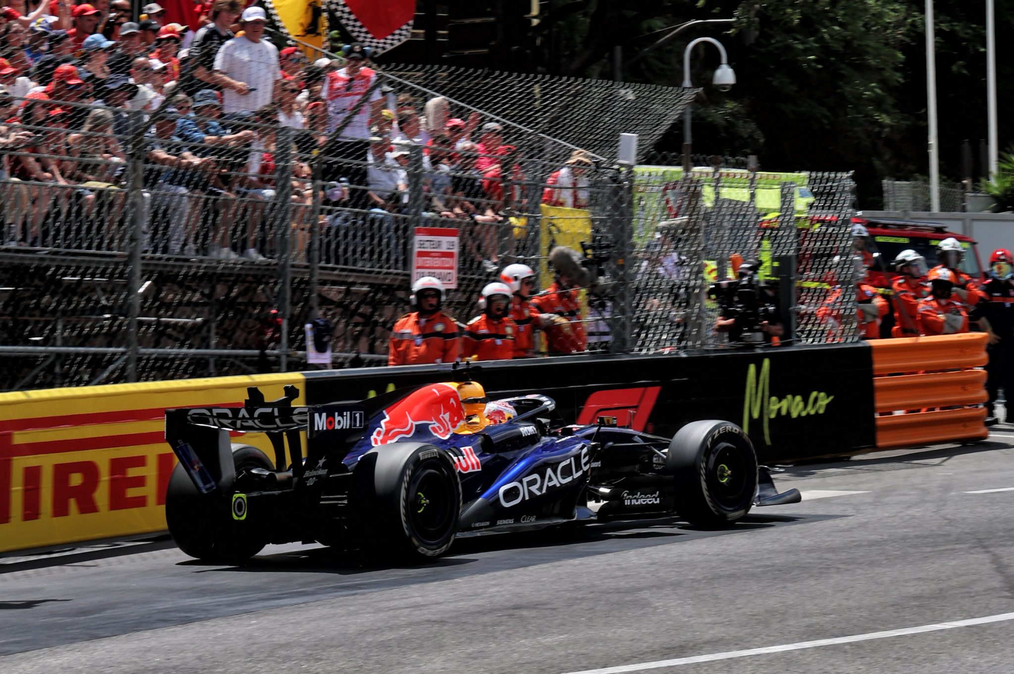 Monaco GP: Leclerc leads Ferrari 1-2 in red-flagged first practice
