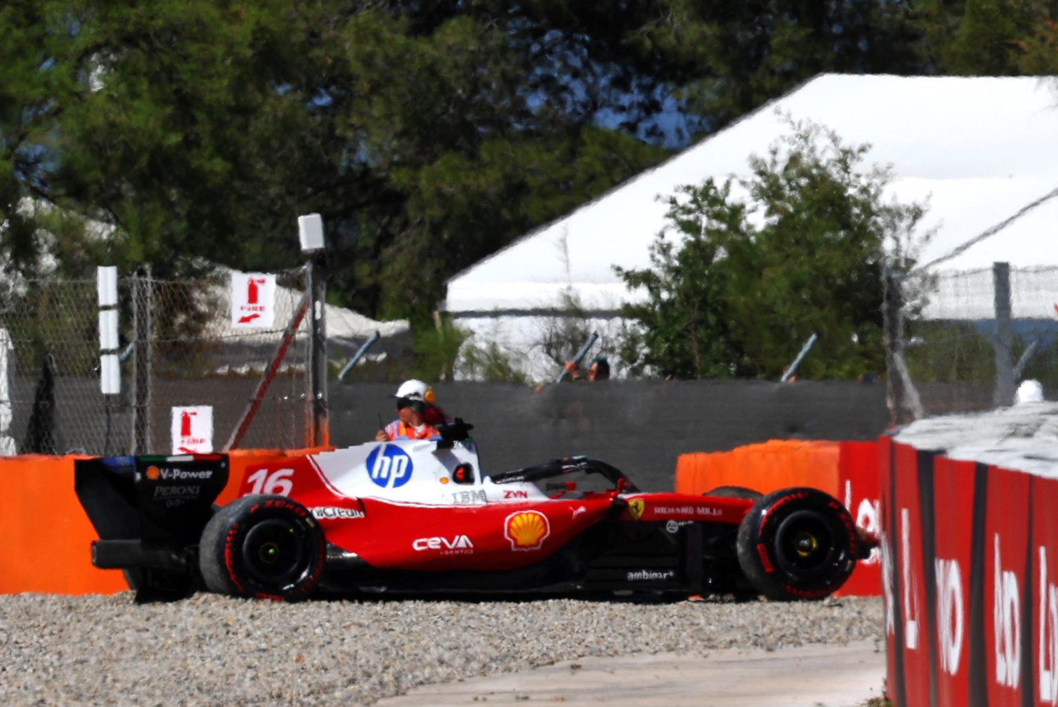 Leclerc ‘ashamed’ after costly qualifying crash in Barcelona